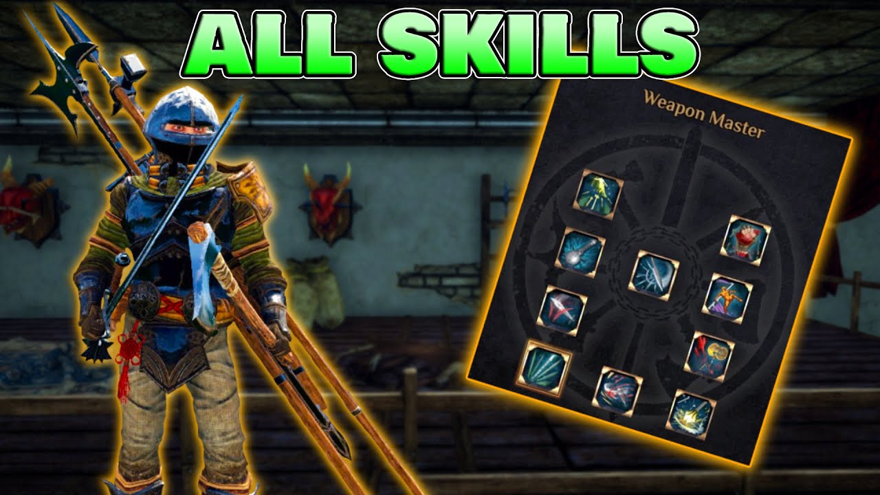 Outwards BEST Attacks!! | All Skills You Can Learn From The Weapon ...