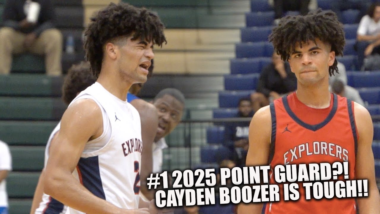 Cayden Boozer IS SUPER TOUGH!! | IS HE THE #1 PG IN THE 2025 CLASS ...