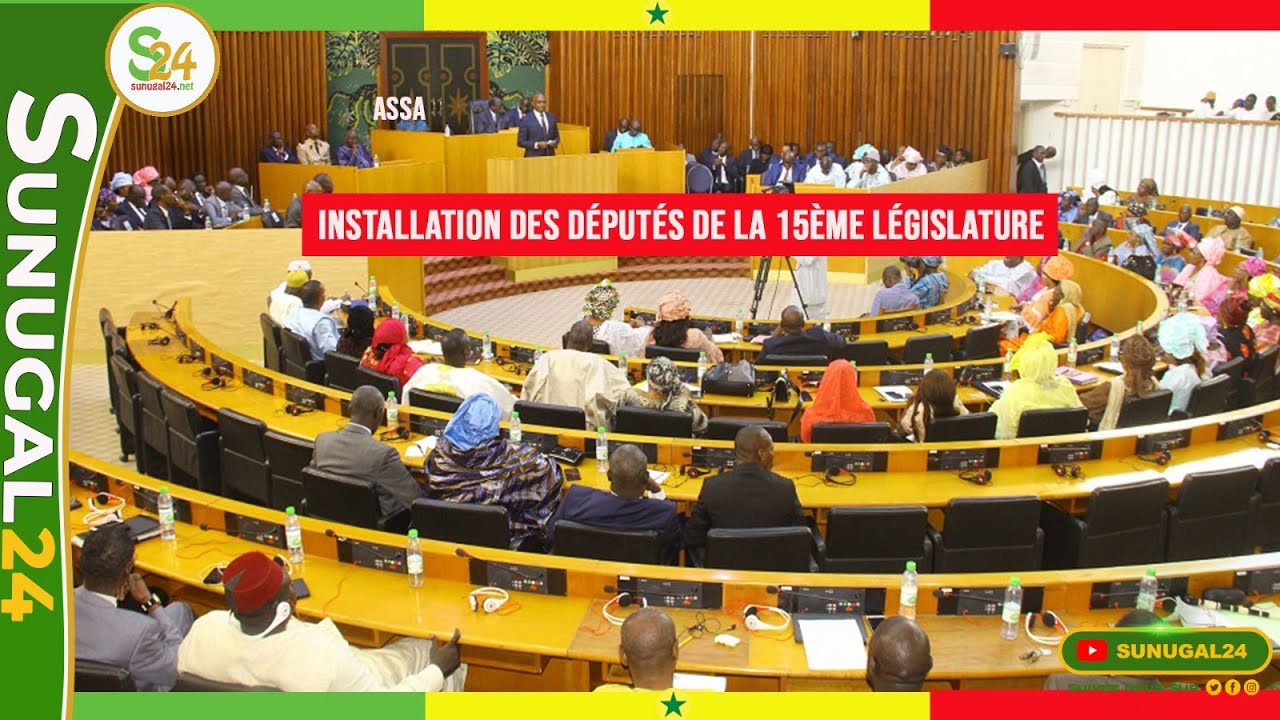 Direct : Assemblée nationale,installation de la 15e législature - YouTube