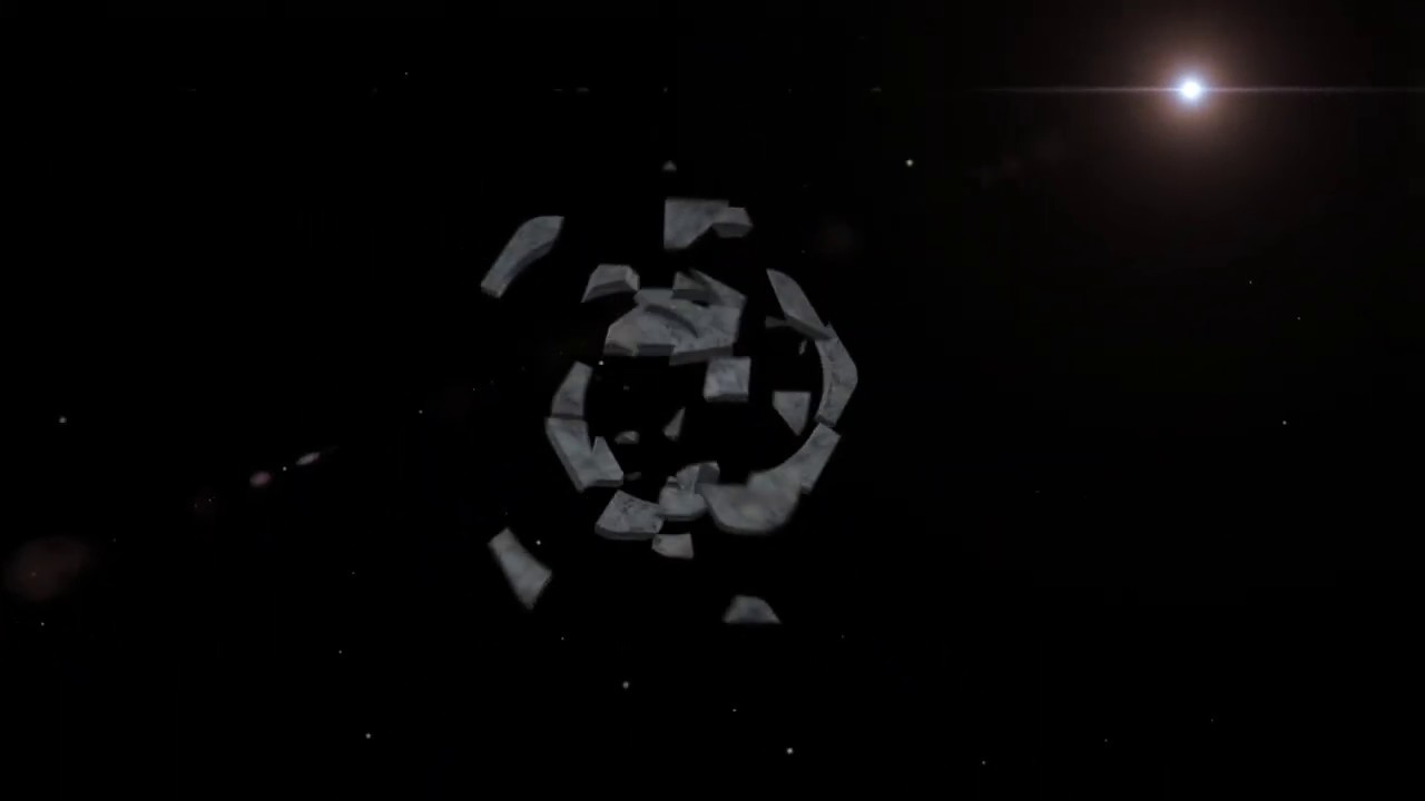 Logo Fractured reveal - after effects - YouTube