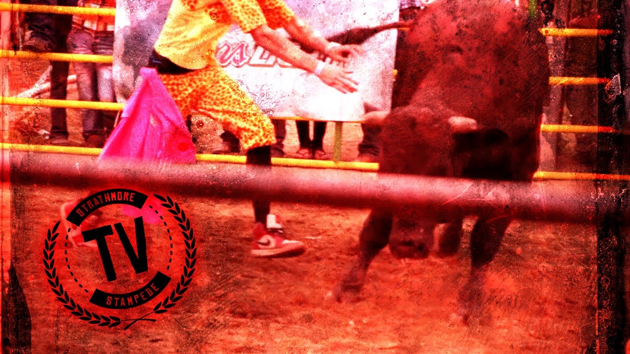 Strathmore Stampede - Eric "The Giraffe" (Running of the Bulls Winner ...