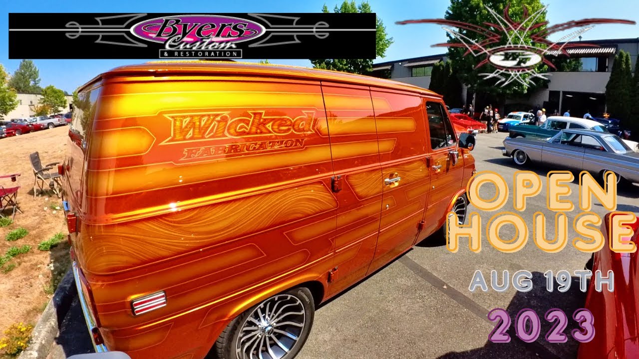 Byers Custom & Restoration / Wicked Fabrication Open House 2023 - YouTube
