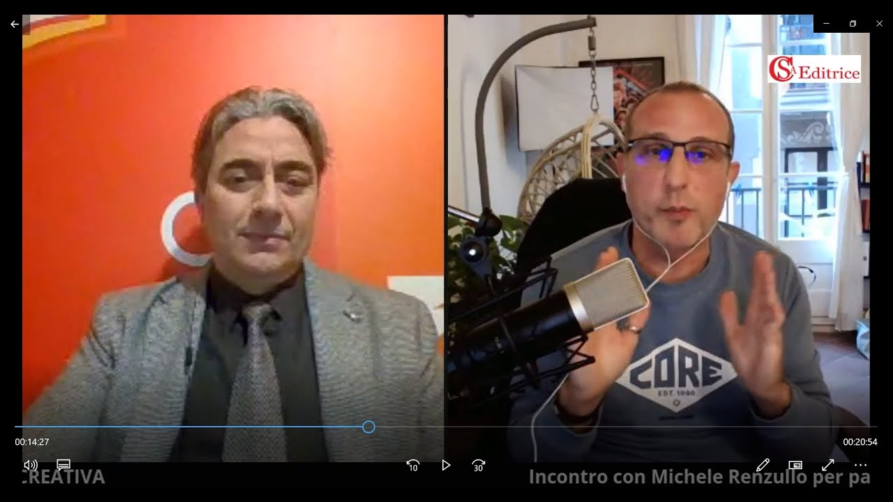 Incontro con Michele Renzullo, autore del MANUALE COMPLETO DI SCRITTURA ...