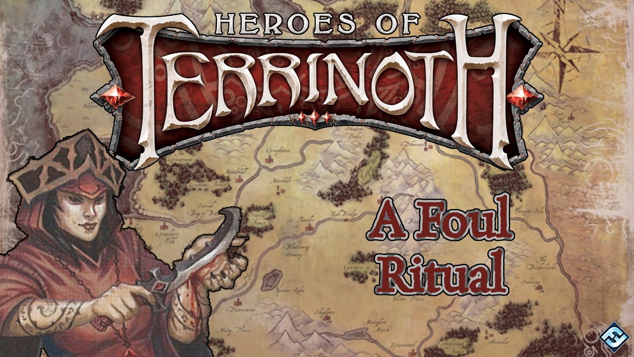 Heroes of Terrinoth - A Foul Ritual playthrough - YouTube