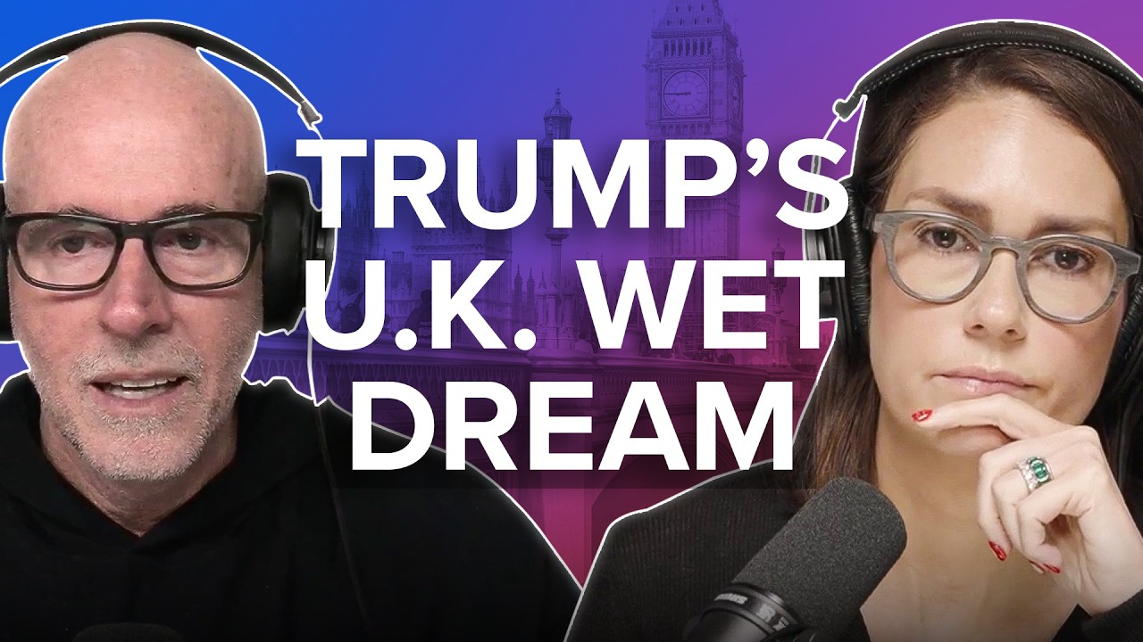The ghost of Jeffrey Epstein haunts Trump's U.K. visit - YouTube