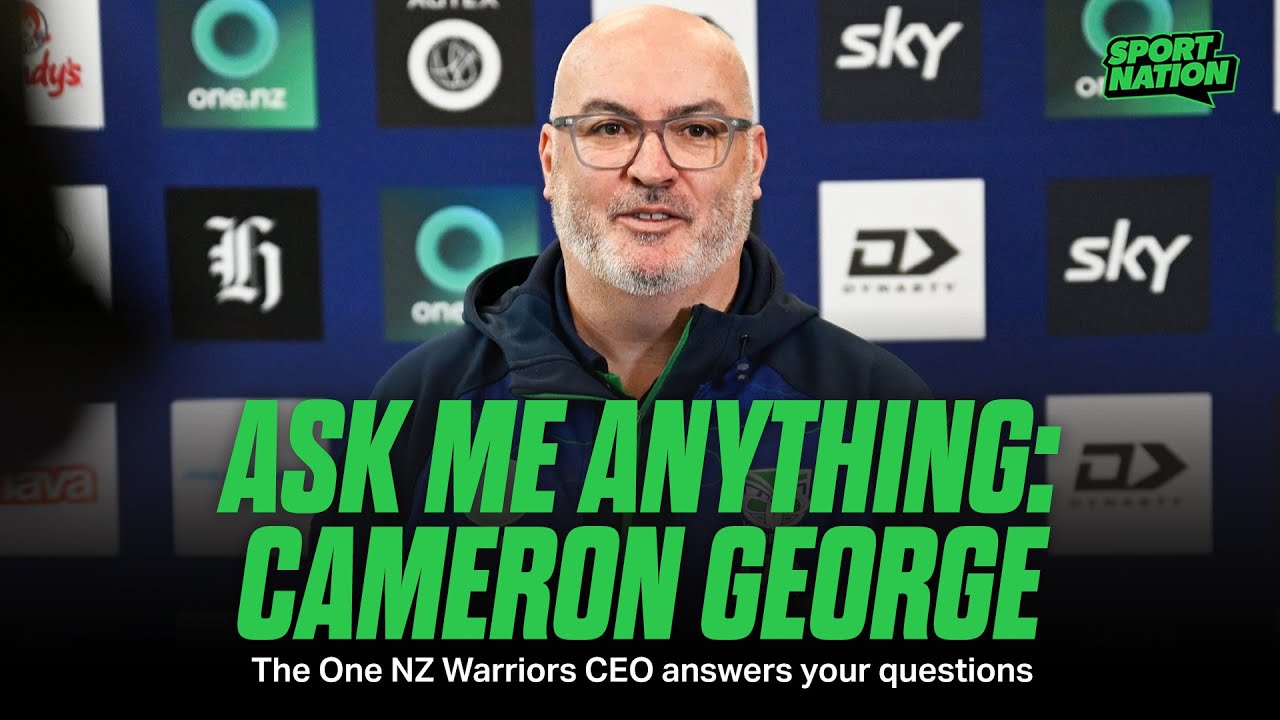 Ask Me Anything with One NZ Warriors CEO Cameron George | Sport Nation ...