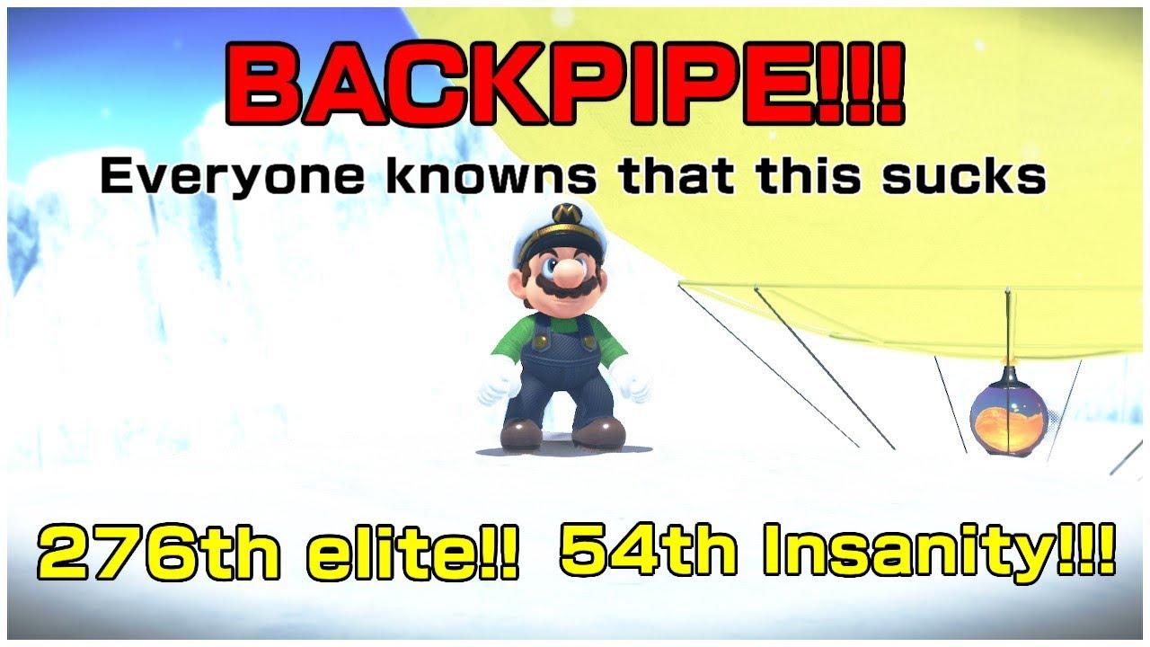 BACKPIPE FINALLY!!! Took me 3h!! 276th elite, 54 insanity!! - YouTube