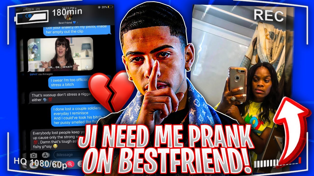 J.I. - “NEED ME” | LYRIC PRANK ON GIRL BEST FRIEND 🥰 - YouTube