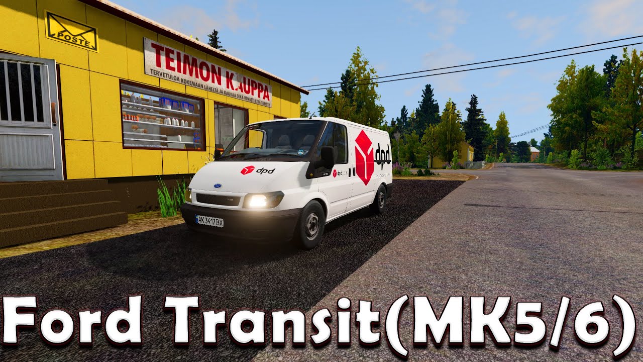 Ford Transit(MK5/6)-BeamNG Drive(#2117) - YouTube