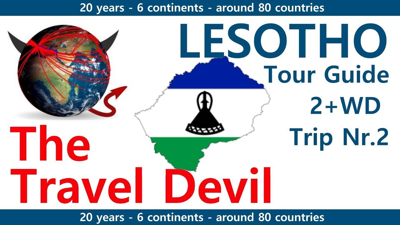 Tour Guide - Lesotho - Trip 2 - Maseru to Sanipass Border - YouTube