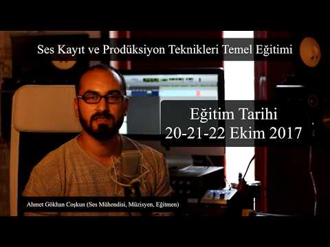 Ses Kayıt ve Prodüksiyon Teknikleri Temel Eğitimi