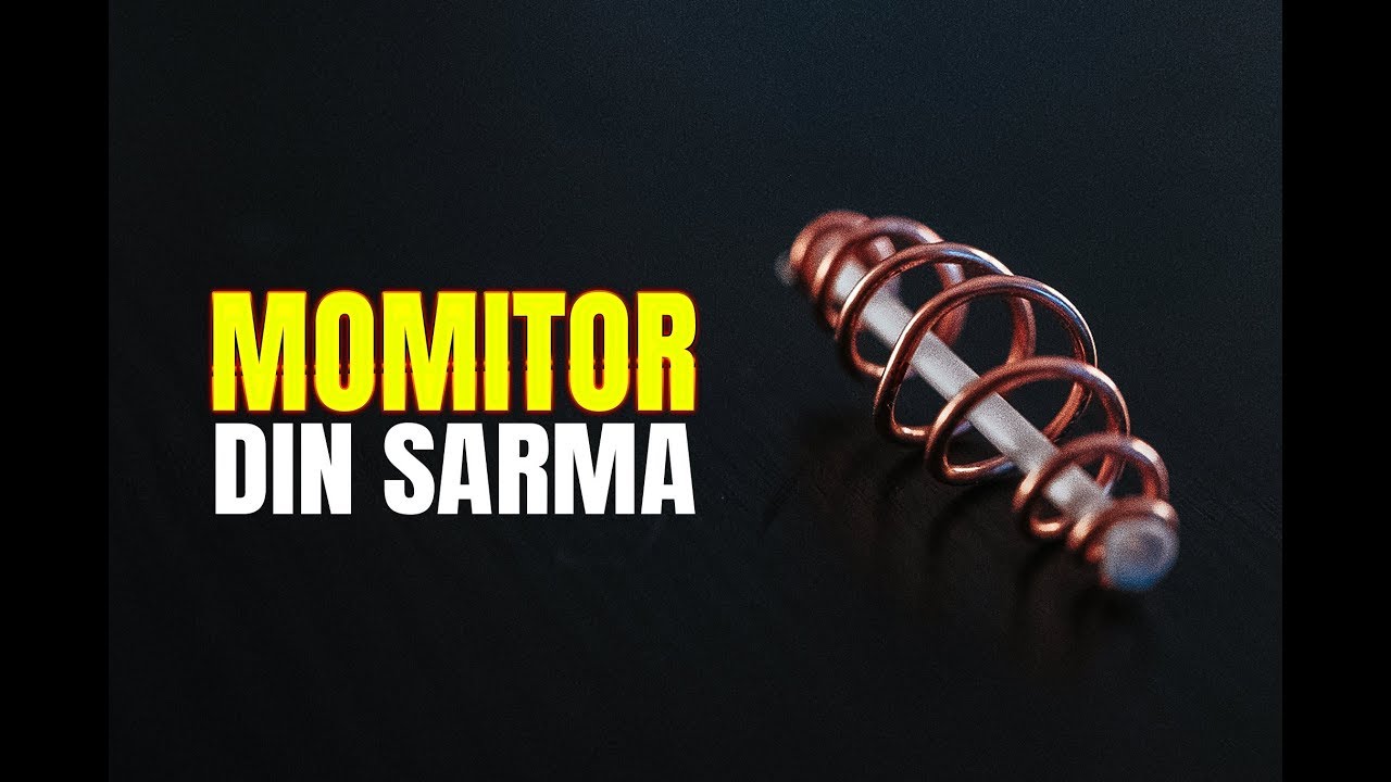 TUTORIAL Pescuit - Momitor din sarma de cupru - YouTube