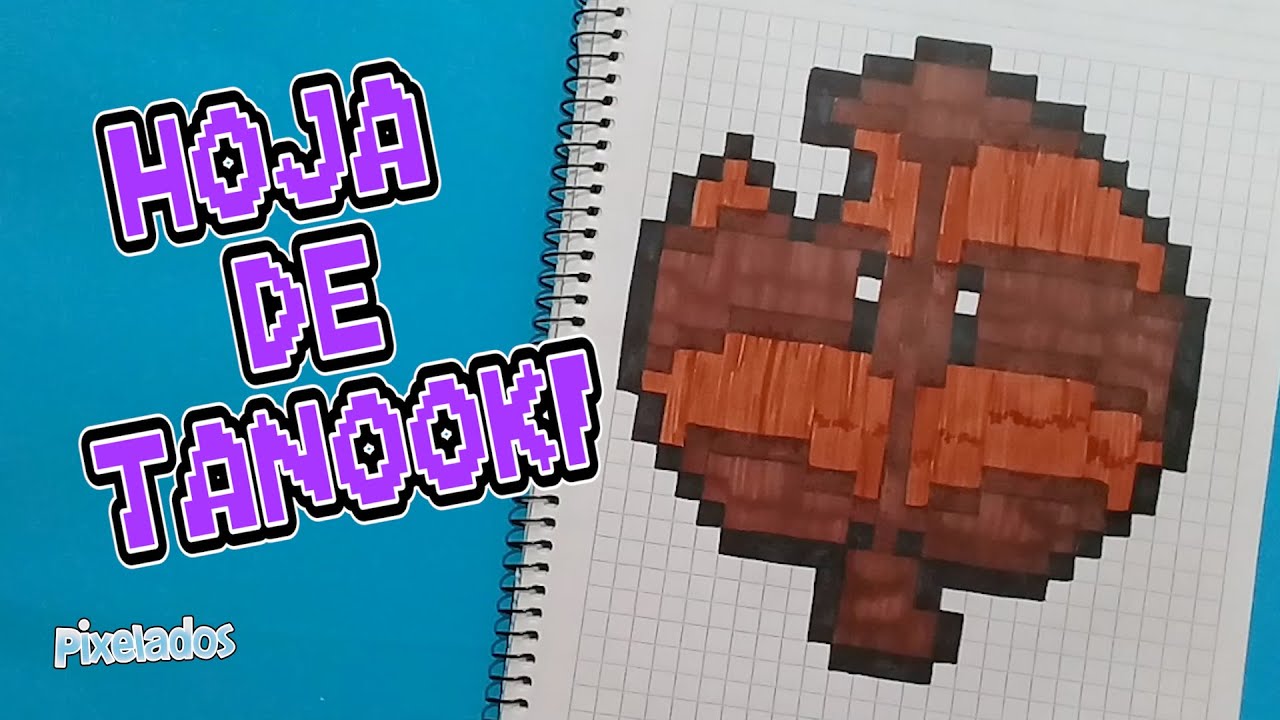 Como Dibujar Hoja De Tanooki Mario Bros Pixel Art Pixelados Youtube