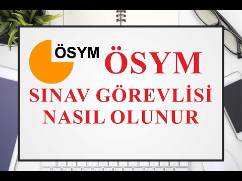 ÖSYM SINAV GÖREVİNE NASIL BAŞVURU YAPILIR ? SÜRE UZATILDI! (SINAV GÖREVLİSİ NASIL OLUNUR?)