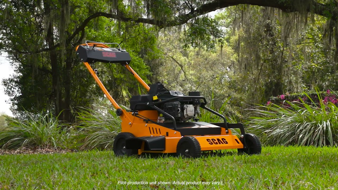 SFC30 Walk Behind Mower - all new from SCAG! - YouTube