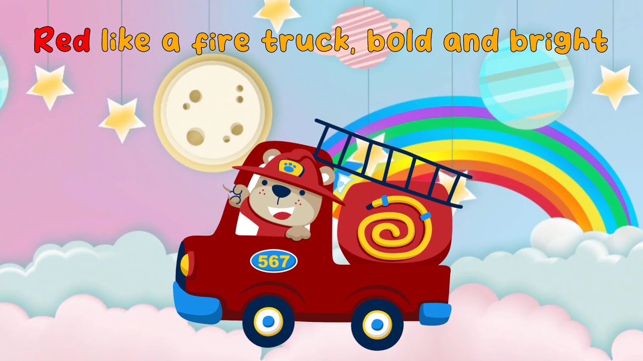 Chasing Rainbows | Colors Song | Kidzstation Fun Academy - YouTube