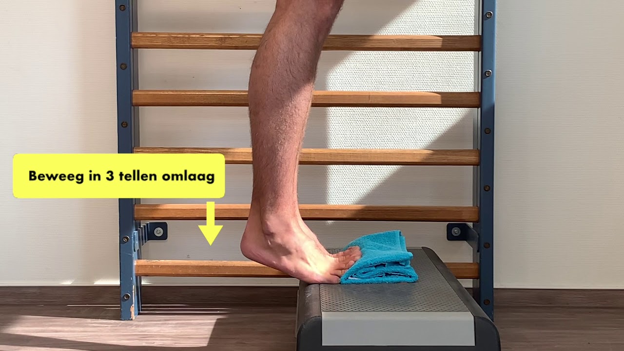 High load belastbaarheidstraining peesplaat (fascia plantaris) | DE ...
