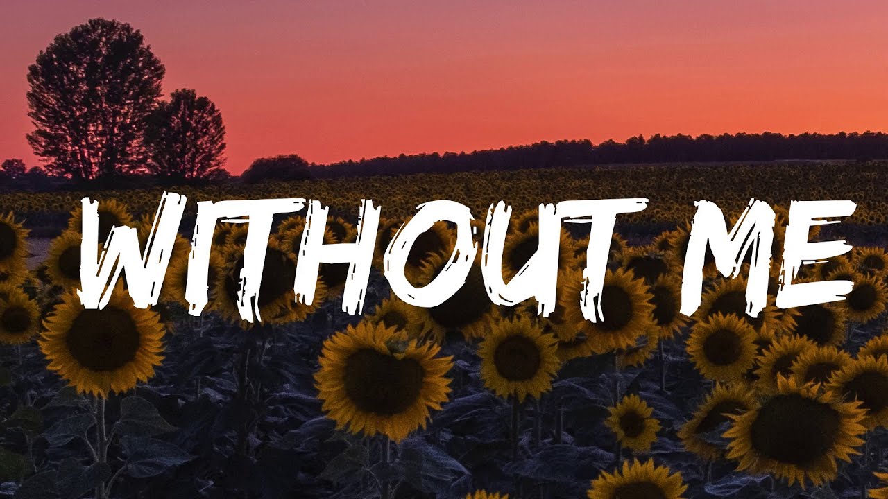 Halsey - Without Me (Lyrics Video) || Selena Gomez, OneRepublic ...
