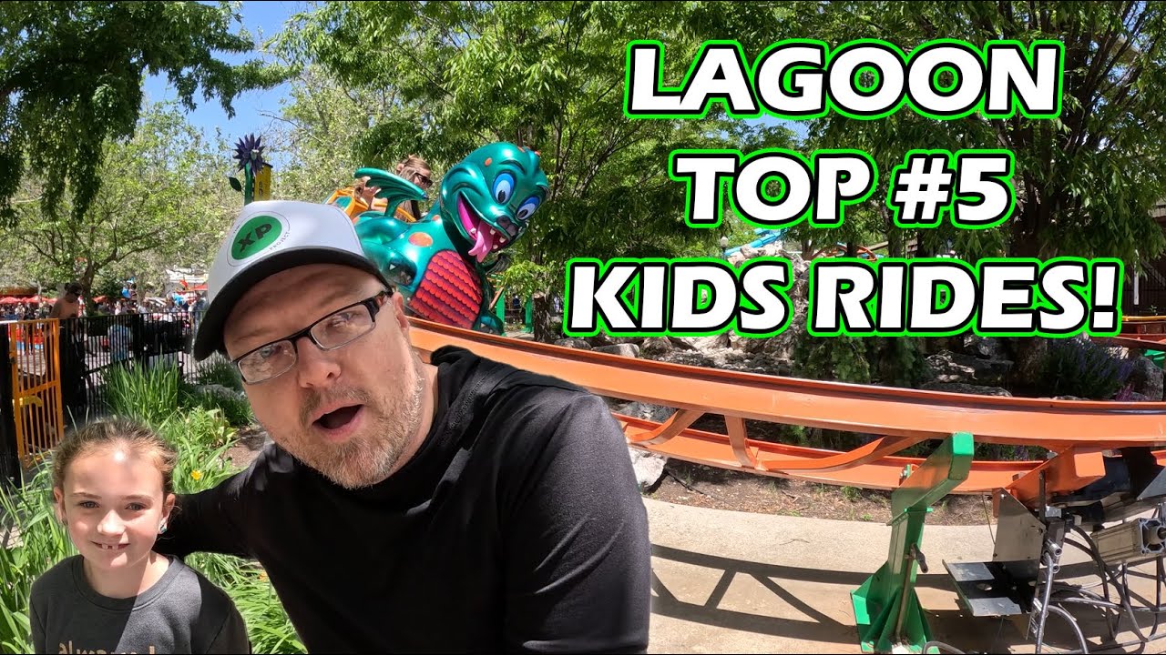 Lagoon Top #5 Kids Rides - Lagoon Amusement Park - YouTube