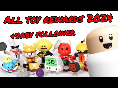 (tower heroes) ALL toy rewards +baby follower tutorial - YouTube