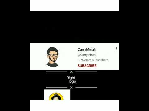 Select the right logo of carryminati. #shorts - YouTube