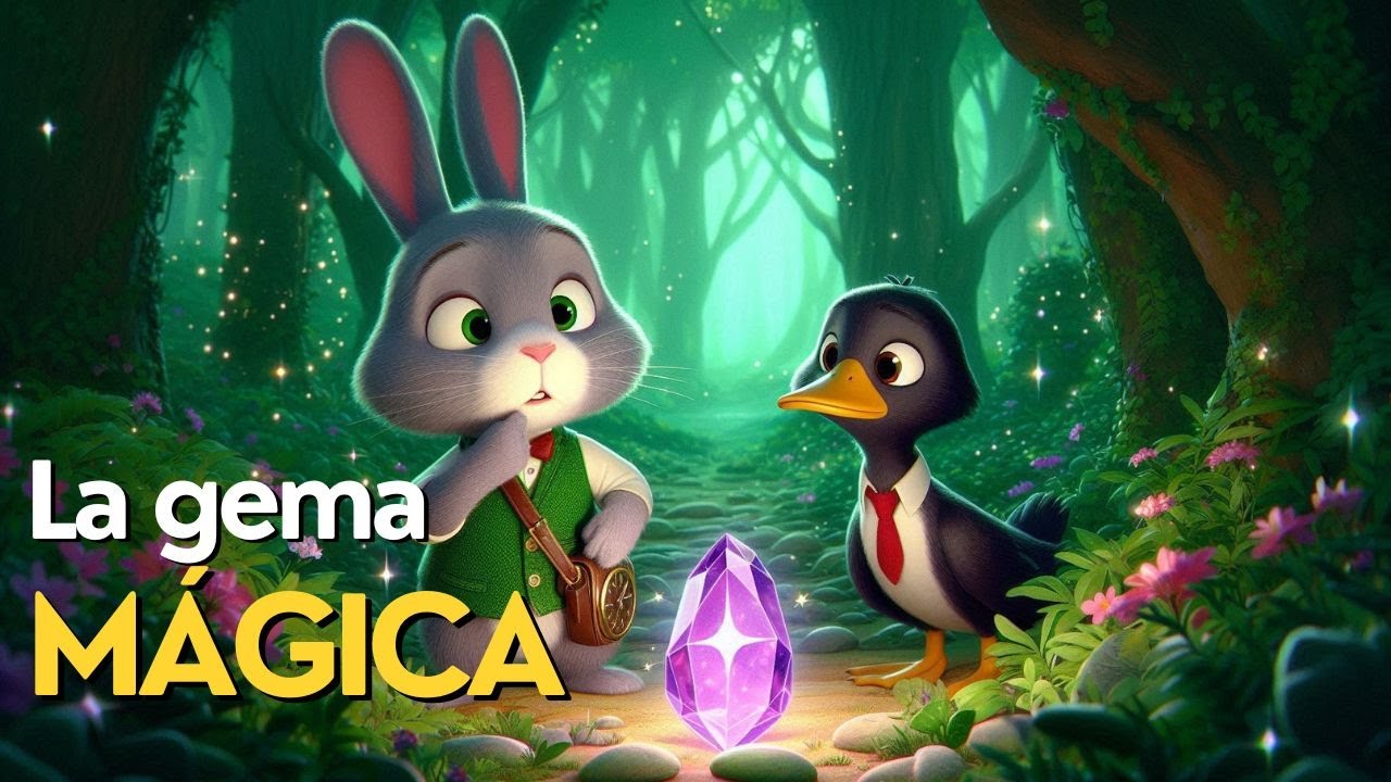 La Gema Mágica 💎 ¡Una Aventura para Salvar el Bosque! #cuentoinfantil # ...