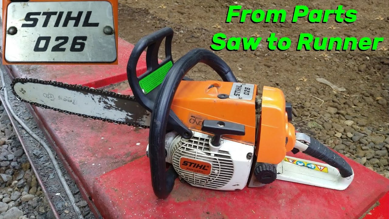 $10.00 Stihl 026 Chainsaw - YouTube