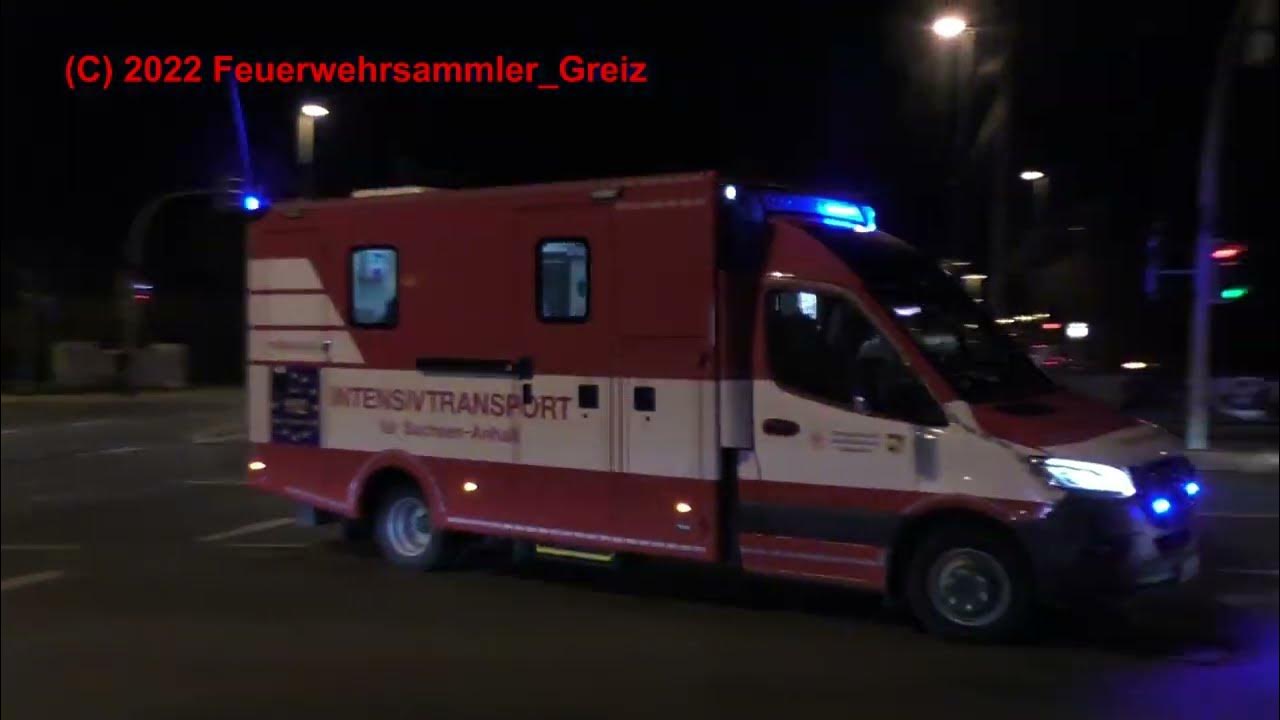 RTW 1 + NEF JUH SLN + RTW Hermsdorf DRK SHK + RTW 2 DRK G + NEF ASB + RTW 1 BF G + ITW BF HAL ...