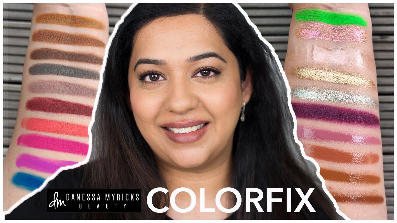 Danessa Myricks Colorfix Swatches - 20 new shades | Indian Skintone ...