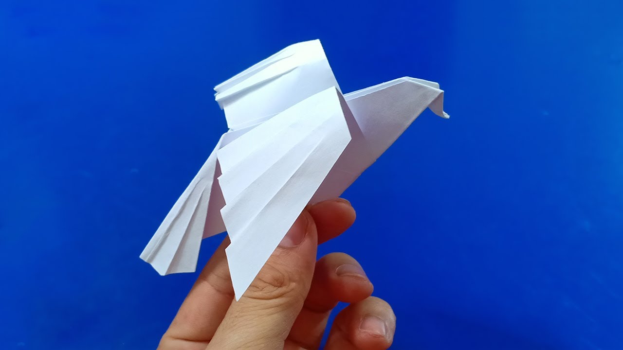 Making An Origami Dove | Cara membuat kertas merpati |Hướng Dẫn Gấp Con ...