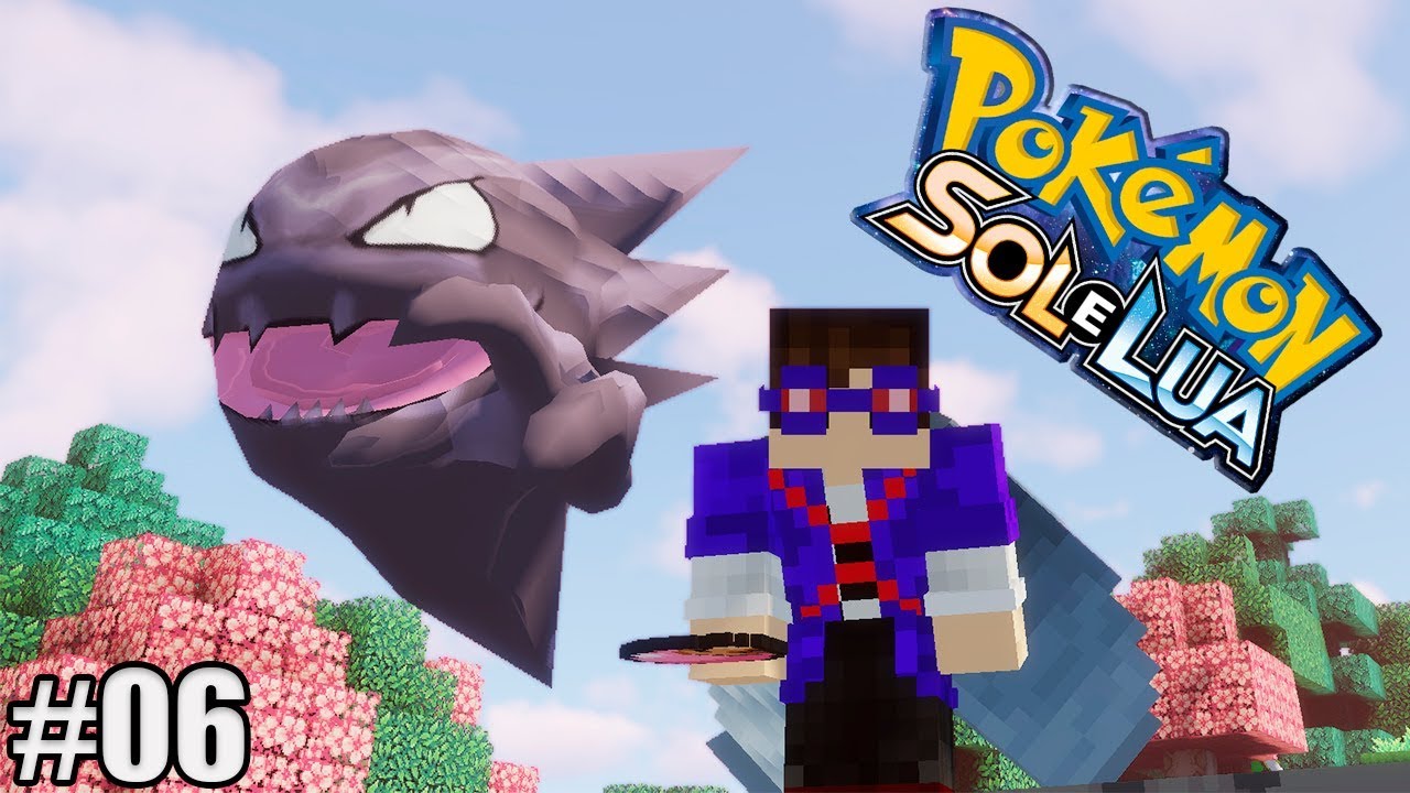 PIXELMON: SOL e LUA ep.06: - FINALMENTE NOSSO GASTLY EVOLUIU!! - YouTube