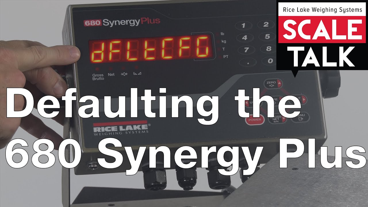ScaleTalk: Defaulting the 680 Synergy Plus Digital Weight Indicator ...