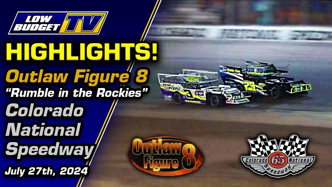 Outlaw Figure 8 - "Rumble in the Rockies" 2024 Highlights! - YouTube
