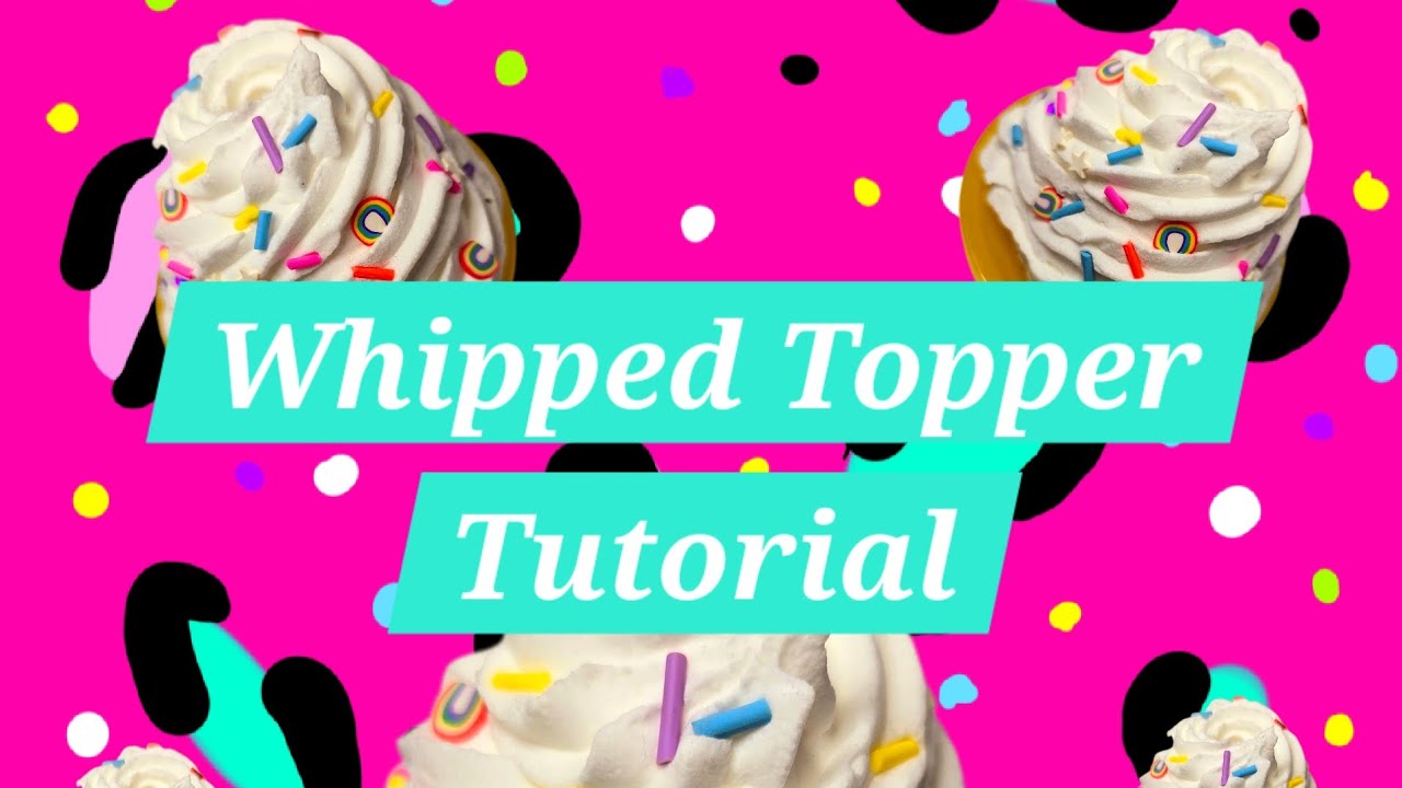 DIY Whipped Tumbler Topper Tutorial Comparing Filler Options - YouTube