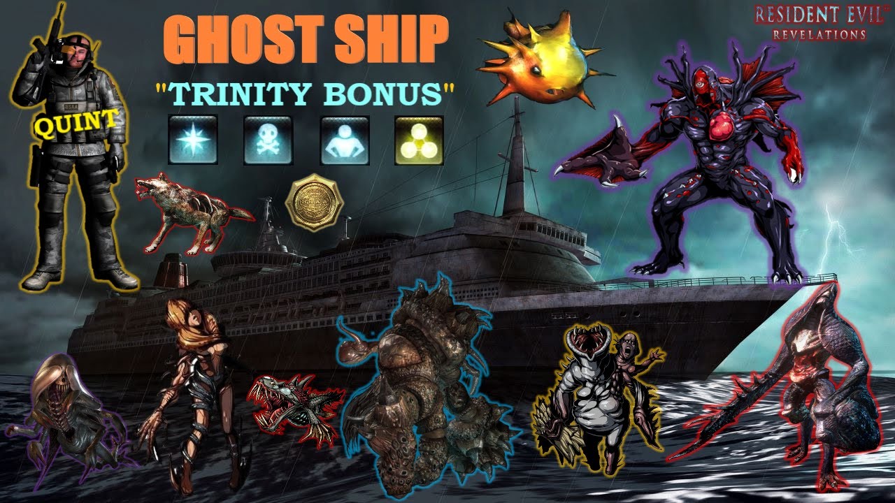 Resident Evil: Revelations|Ghost Ship|Trinity Bonus-Gluttony 5|Raid ...