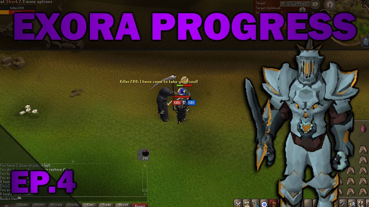 PKING FOR THE FIRST TIME! Exora Progress EP.4 + Giveaway [Exora RSPS ...