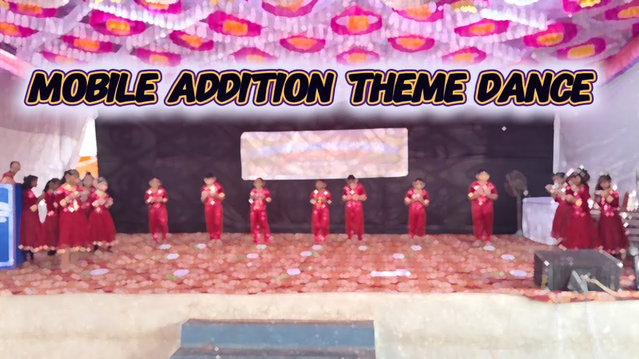 MOBILE ADDITION THEME DANCE | ANNUAL DAY | KIDS DANCE | BOLLYWOOD - YouTube