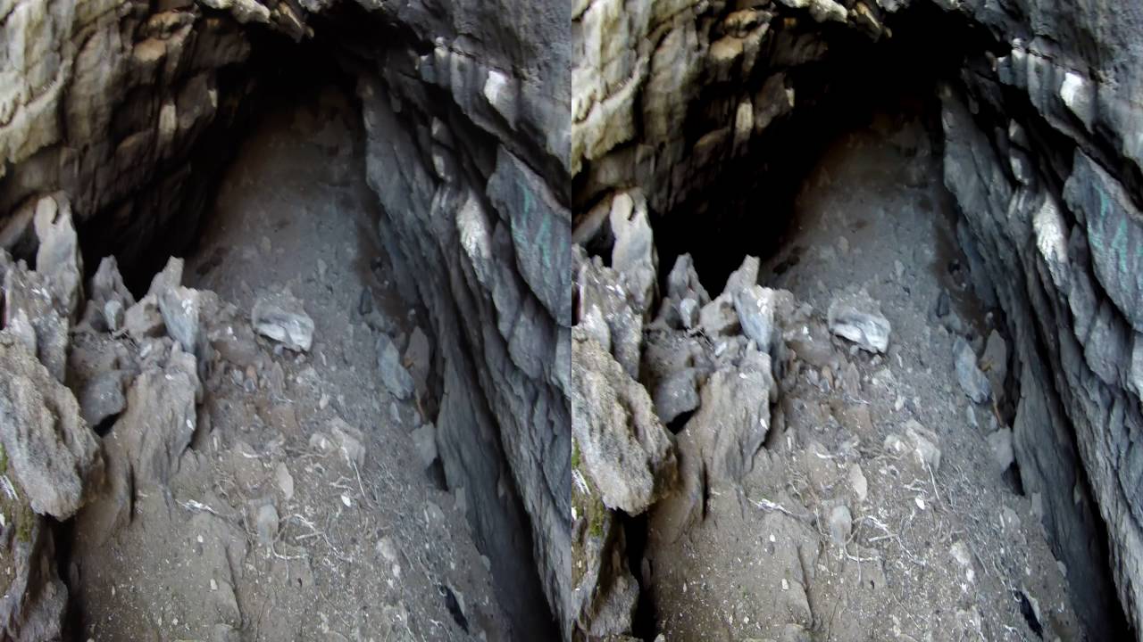 3D, Rattlesnake Cave, part 1 - YouTube