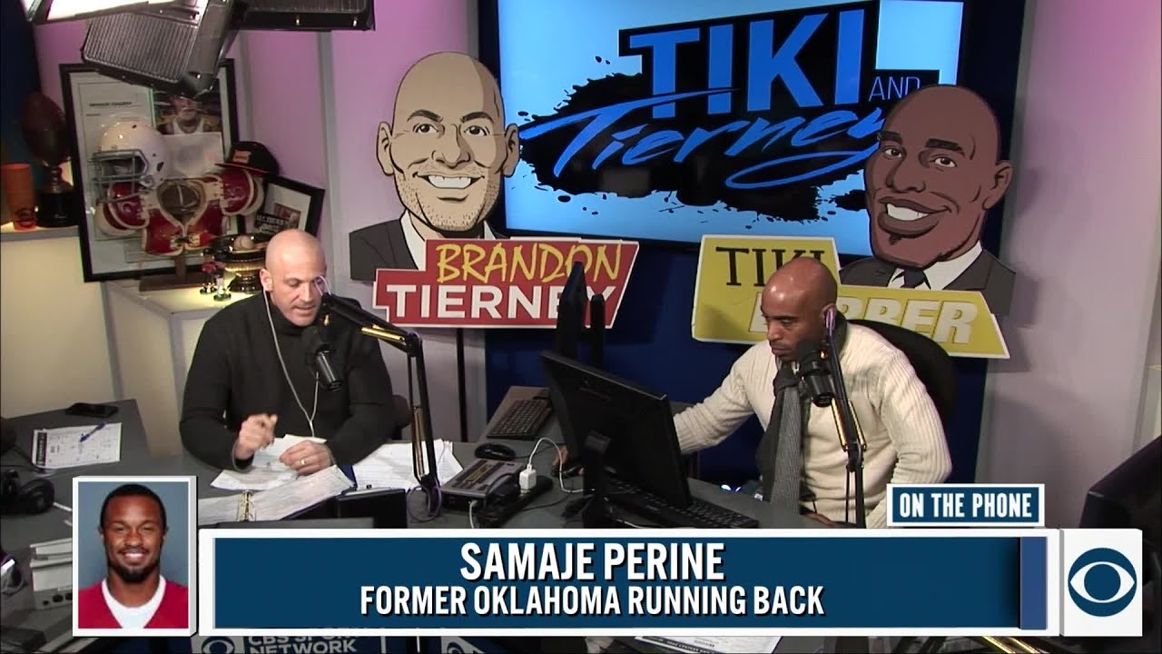 Samaje Perine joined Tiki & Tierney - YouTube