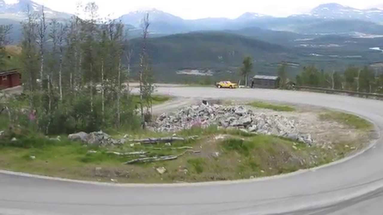 Volvo 240 hill climb crash Målselv Fjellandsby 2014 - YouTube