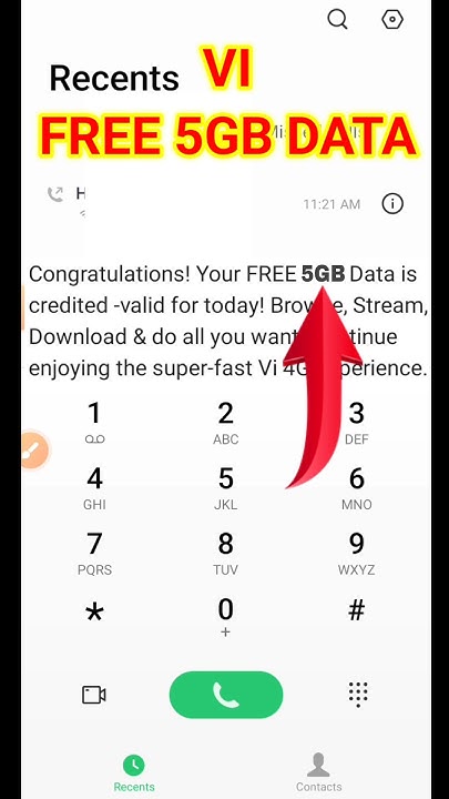 How to get free 5GB data on vi | Vi free 5GB data code 2024 | Vi free data |Vi free data 2024 # ...