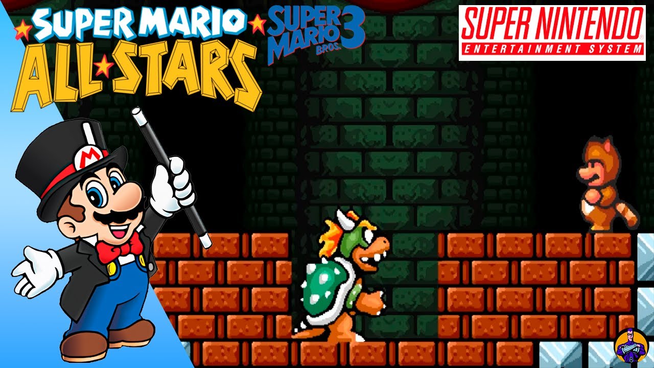 Super Mario All-Stars - Super Mario Bros. 3 (Super Nintendo - 1993) 100 ...