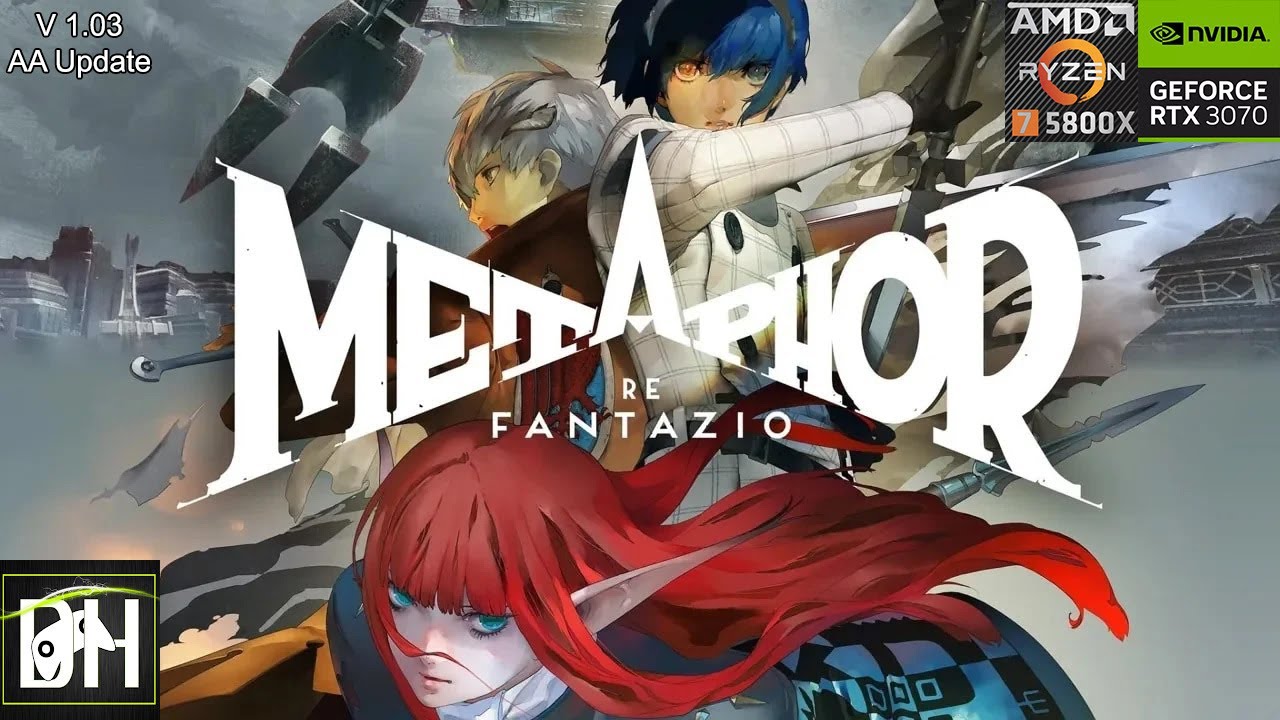 Metaphor: ReFantazio - Ryzen 7 5800x & RTX 3070 - Teste - Benchmark ...