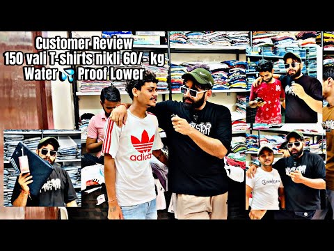 2nd Part - 150/- Vali T-Shirt Nikli 60/- Kilo Vali, Water Proof Lower & Customer Review AP 99 ...