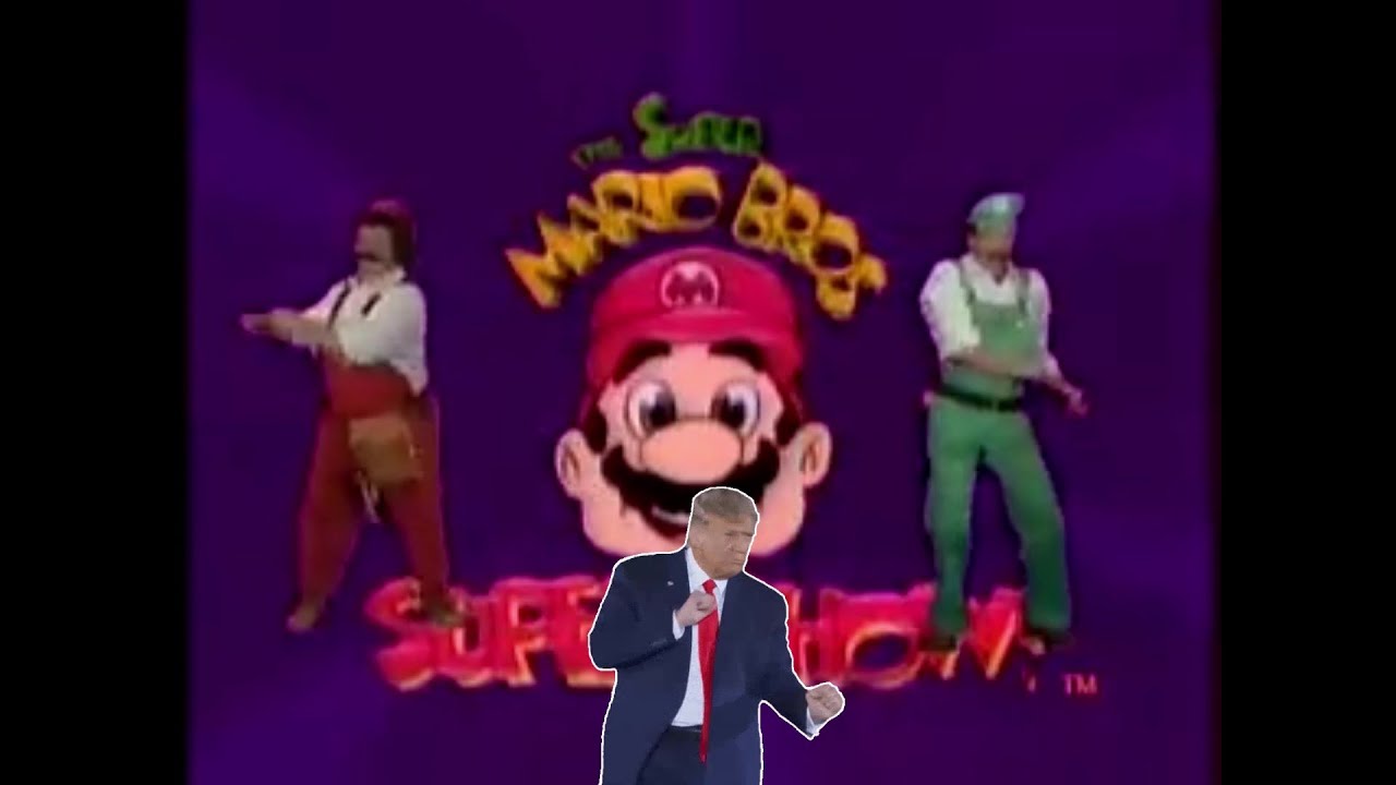 Super Mario Brothers Super Show Song (Trump Parody) - YouTube