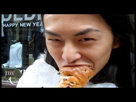 Model Diaries: David Chiang Eats His Way Through Men's Fashion Week