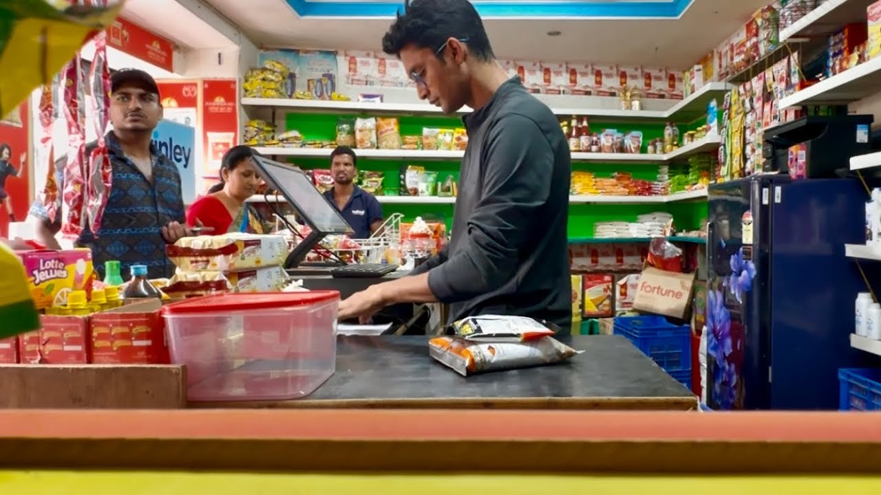 A Day in Our Indian Grocery Store - YouTube