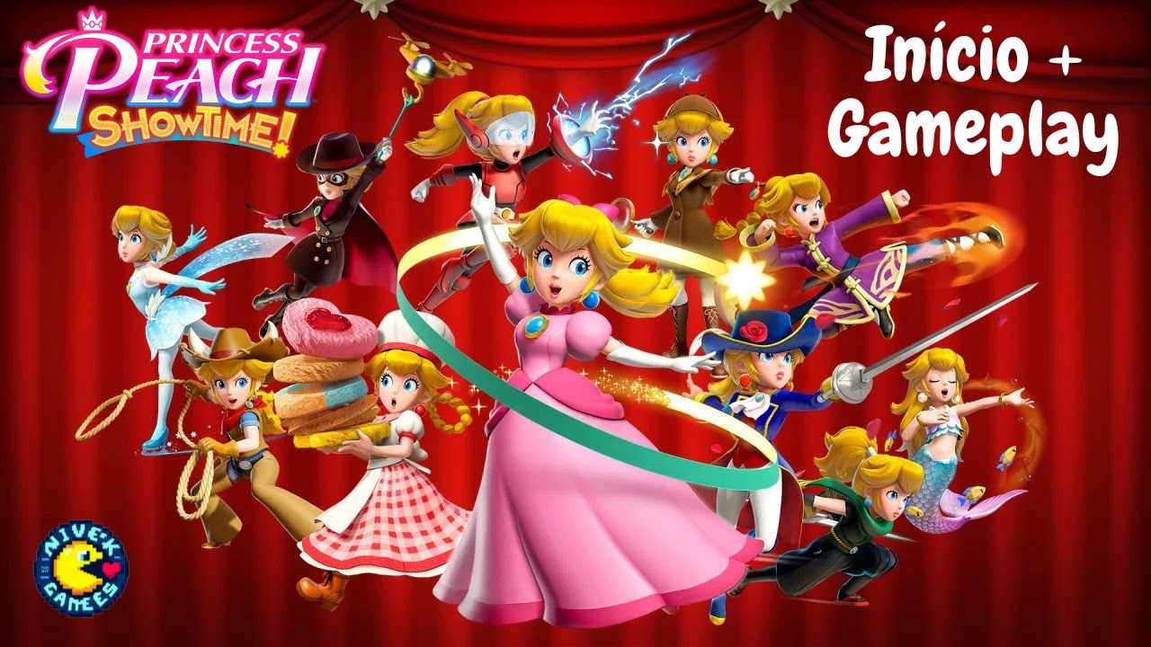 Princess Peach Showtime - Início + Gameplay - YouTube