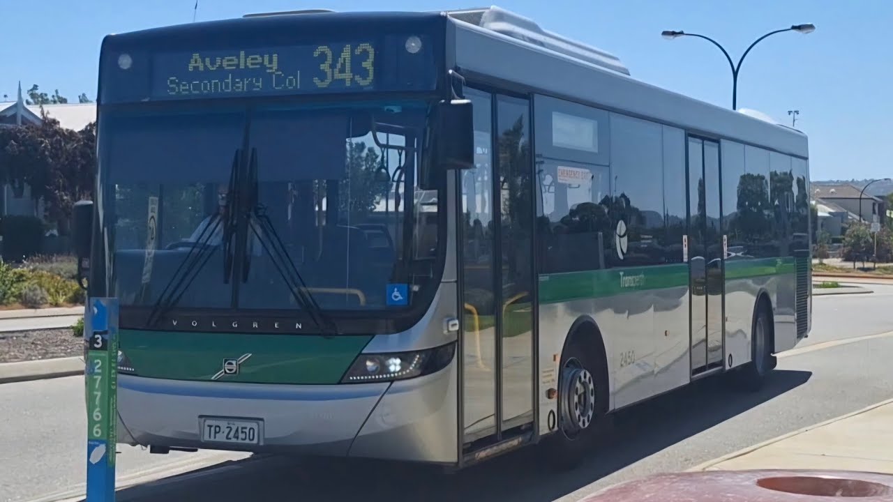 [Almost No Unique] Transperth Bus Route No. 343 (TP2450) Aveley Sec ...