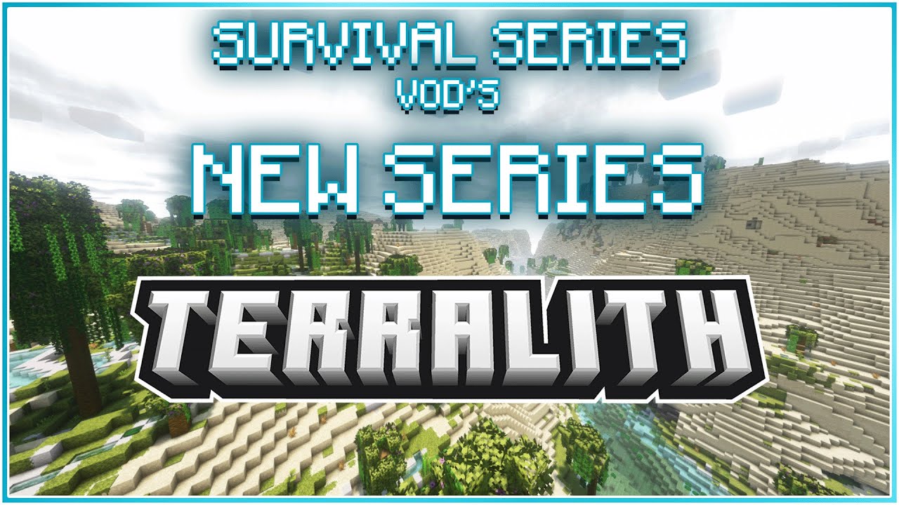 | Starting Again | Terralith Survival Mod | Minecraft | - YouTube